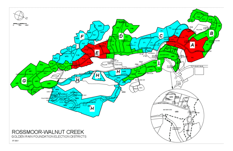 Rossmoor Walnut Creek at Northern California's retirement community.